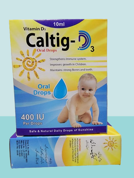 Caltig-D3 Drop – Vitamin D3 Supplement – Oral Drops – Carezone.pk(One ...