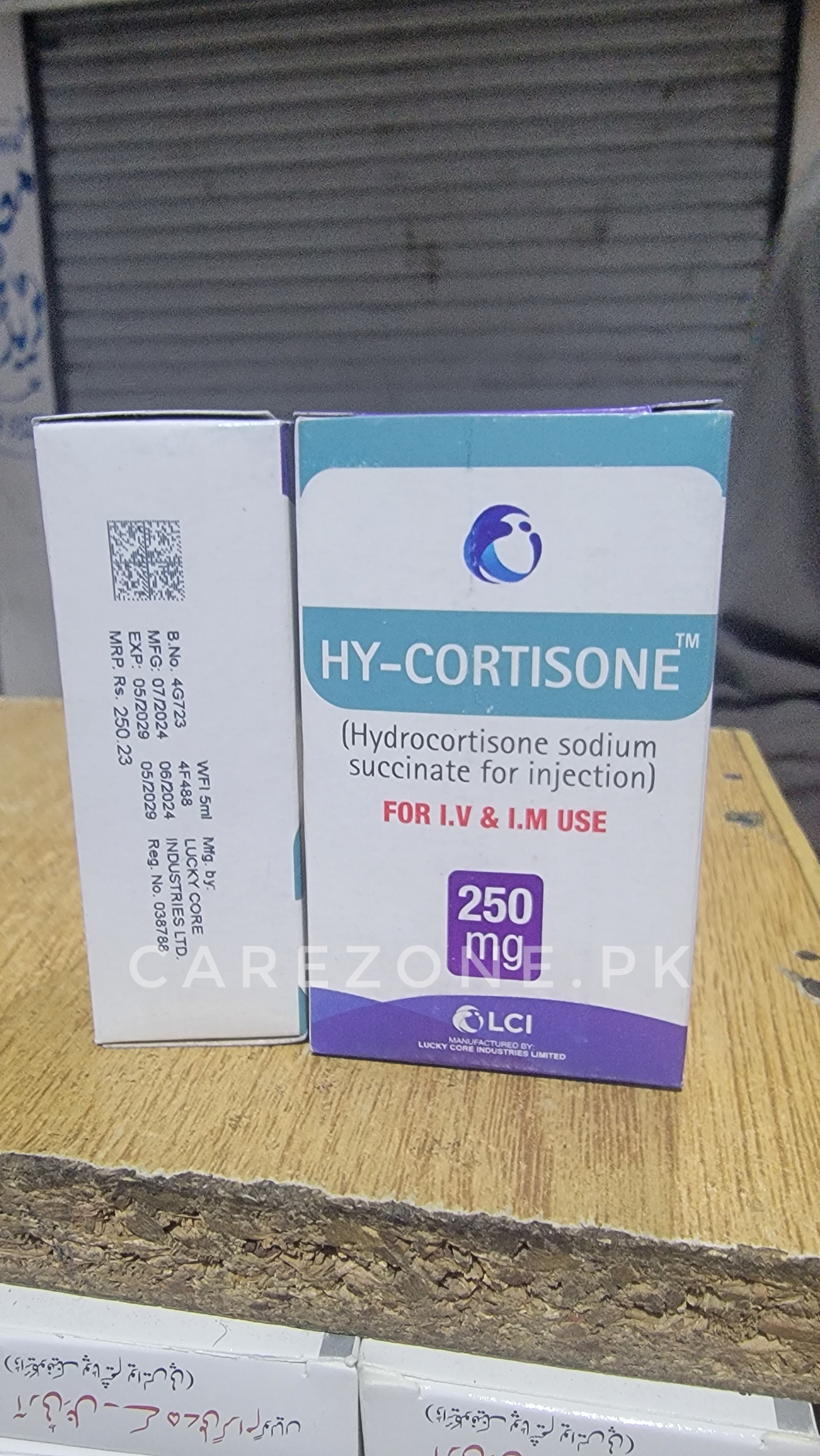 HY-CORTISONE 250 Injection – Hydrocortisone Sodium Succinate -For IV ...