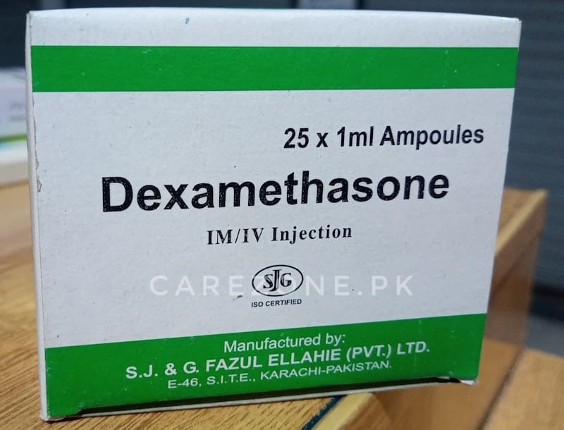 Dexamethasone injection sjg – Carezone.pk(One-stop wholesale medicine ...