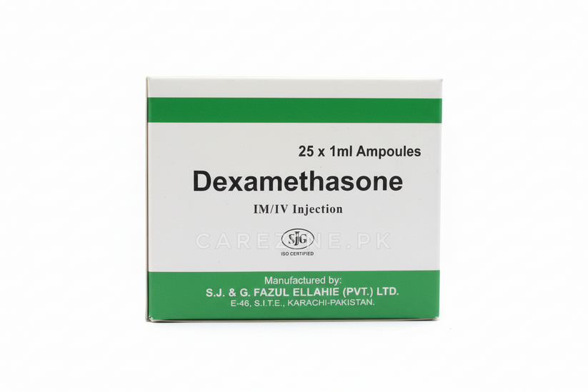 Dexamethasone Injection | IM/IV| 25 x 1ml | Dexa SJG – Carezone.pk(One ...