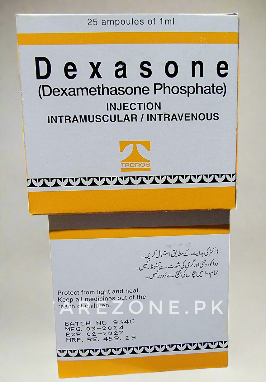 Dexasone Injection – Dexamethasone -25 Ampoules| Dexa Tebros – Carezone ...