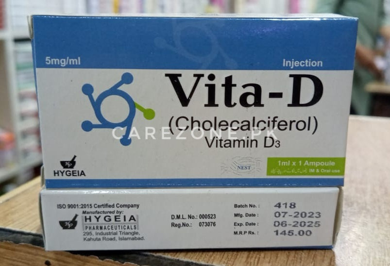 Vita-D (Cholecalciferol) Vitamin D3 Supplement – Essential Bone & Immu ...