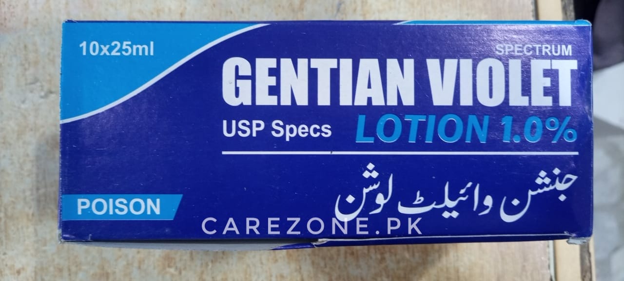 Gentian Violet Lotion 1.0% – Carezone.pk(One-stop wholesale medicine solution)